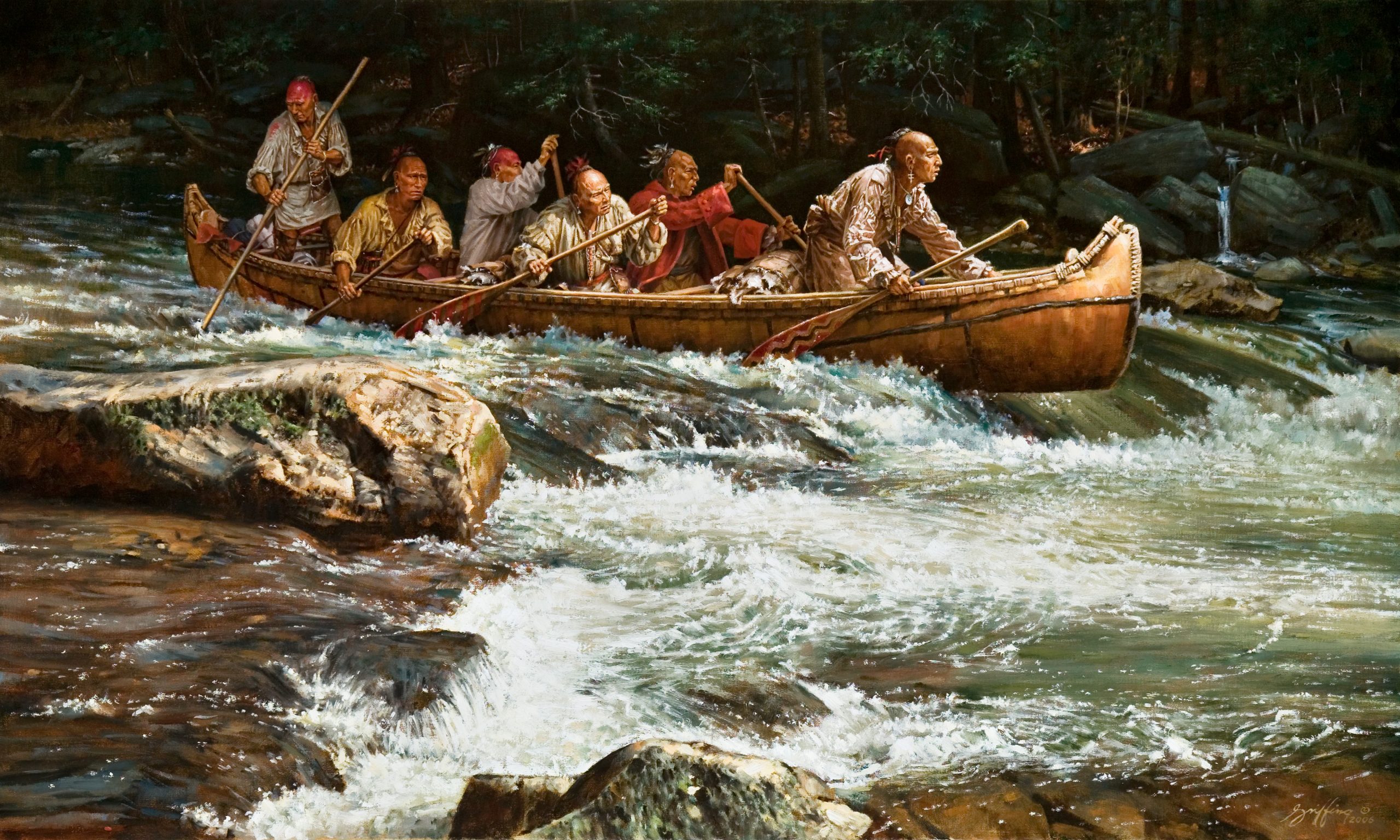 Into the Unknown | Robert Griffing Art - Eastern American Woodland ...